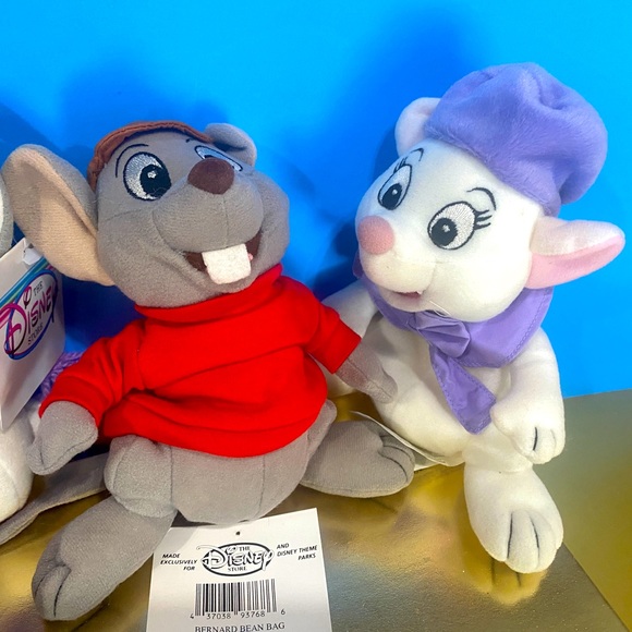 Disney | Toys | Disney Store Nwt Vintage 99s The Rescuers Bean Bag ...